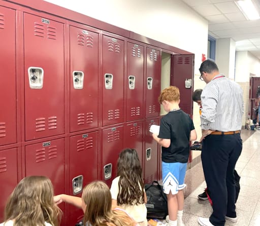 middle school lockers
