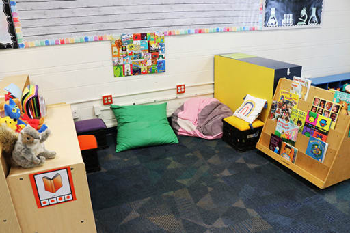 Preschool Center Library Area