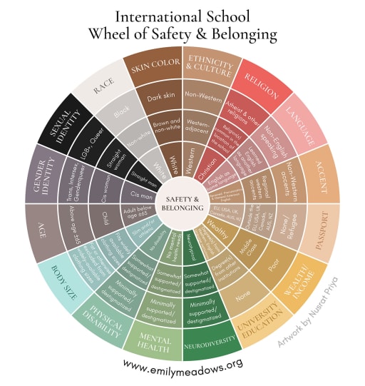 intersectionality wheel diagram