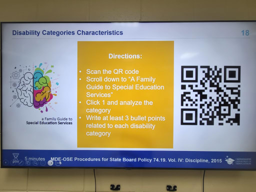 special education codes