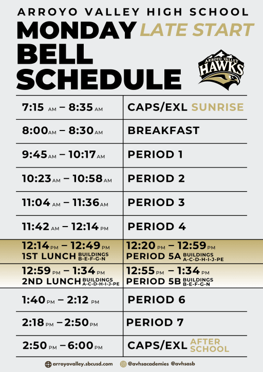 School Time Schedule