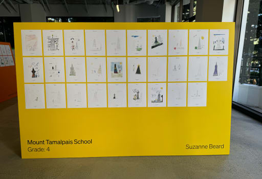 pyramid school display