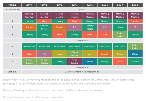 pace academy school hours