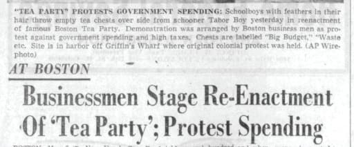 newspaper article labelled