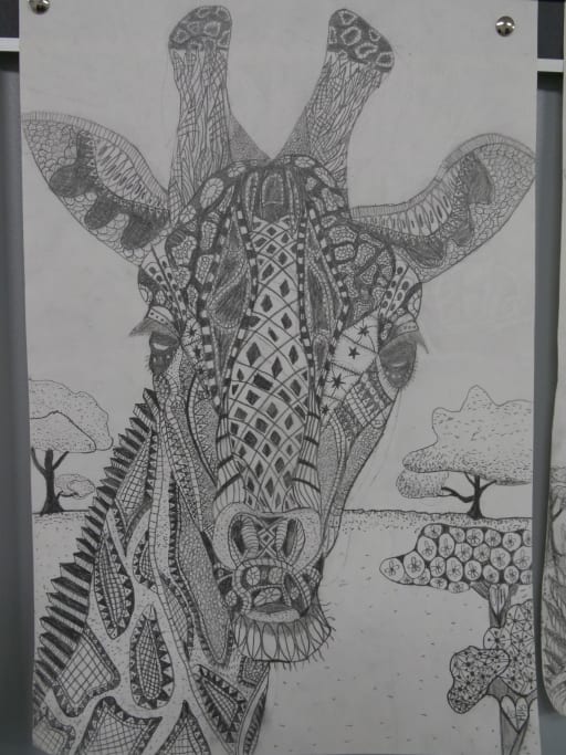 Zentangle Animals Easy Step By Step