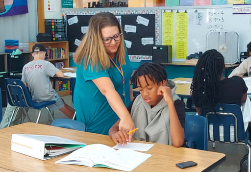 middle school math teacher