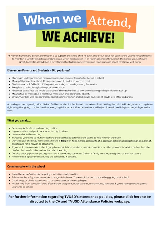 lines for missing school days