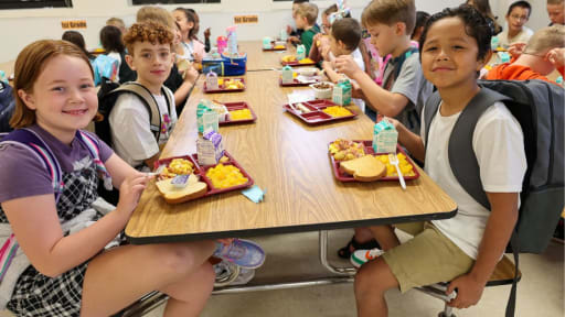 elementary school breakfast