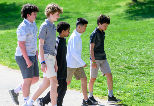 school after middle school