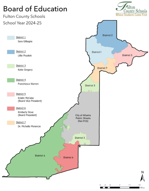 Fulton County Georgia District Map Sec. 510. Fulton Industrial