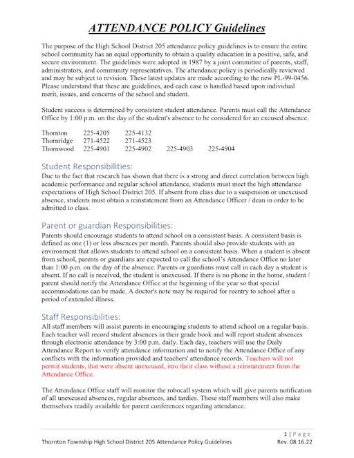 school attendance order