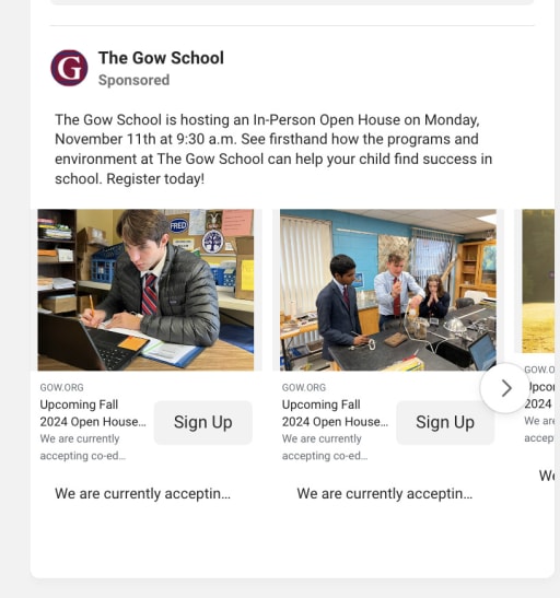 school advertisements examples