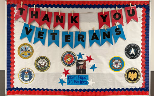 On Veterans Day Bulletin Board Ideas For Teachers