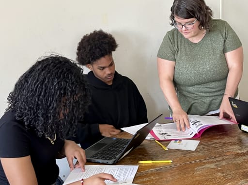 high schoolers support