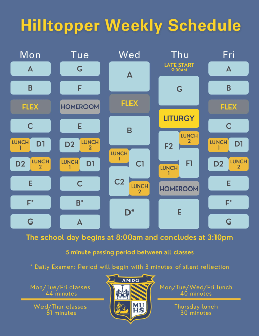 high school session dates