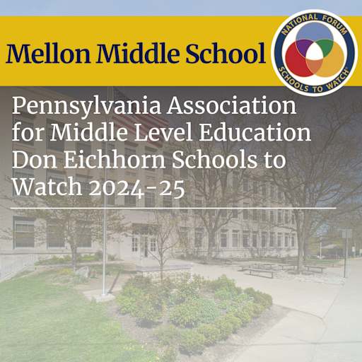 Schools To Watch Logo Mellon Middle School Named “School To Watch”
