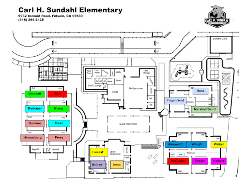 Carl Junction High School Classroom Map Interlocking Cj Logo Carl