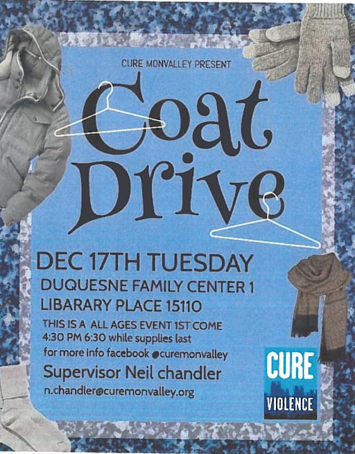 coat drive poster