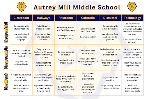 typical middle school behavior