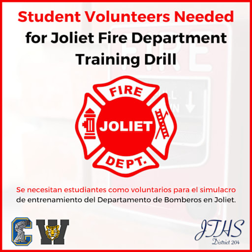 Joliet Fire Department Three District 86 Students Win First Place In