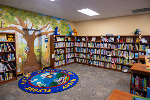 elementary school library sections