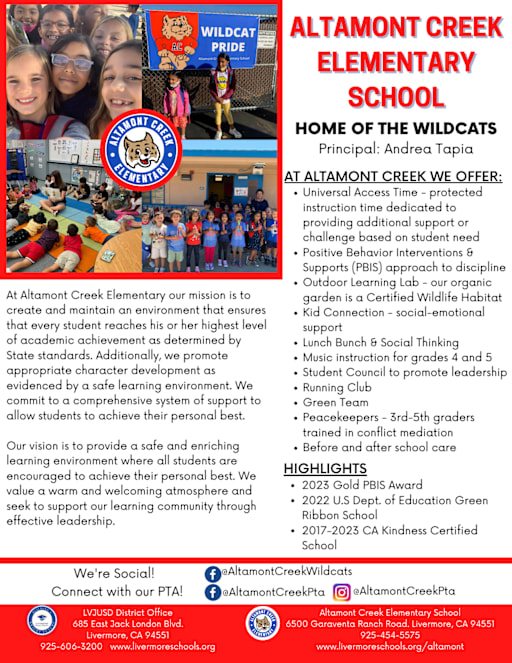 all school information