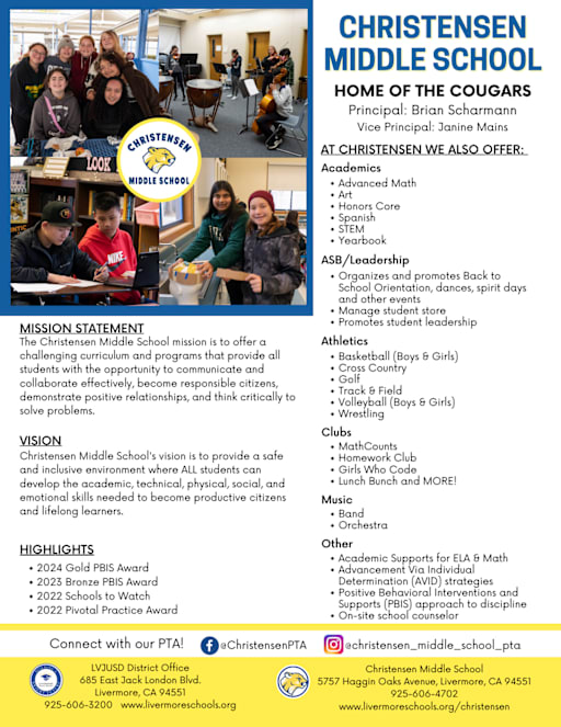 all school information