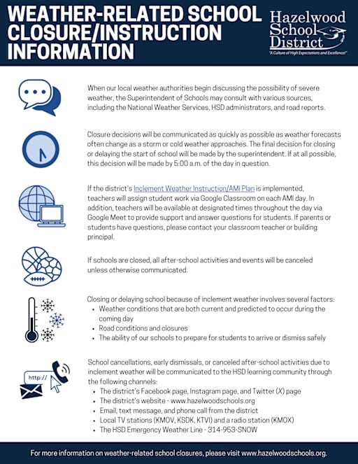 school emergency closures