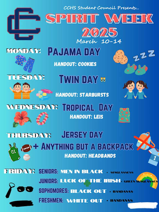 Spirit Week Theme Ideas
