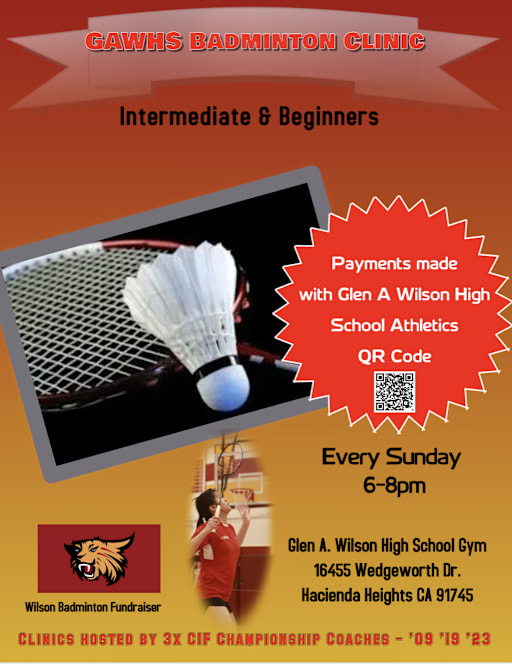 badminton school dates