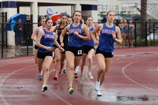 high school track running