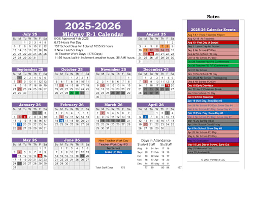 midway elementary school schedule