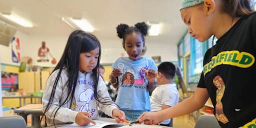 elementary school children