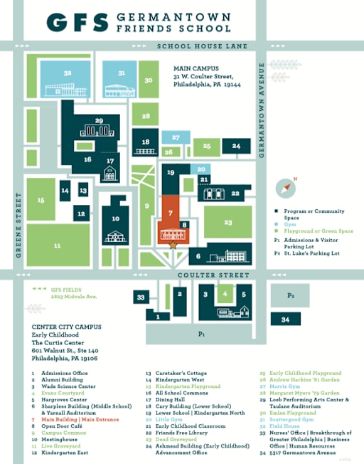 Cary Academy Campus Map Campus Map Brochure