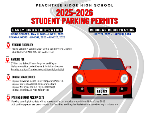 school parking leaflet