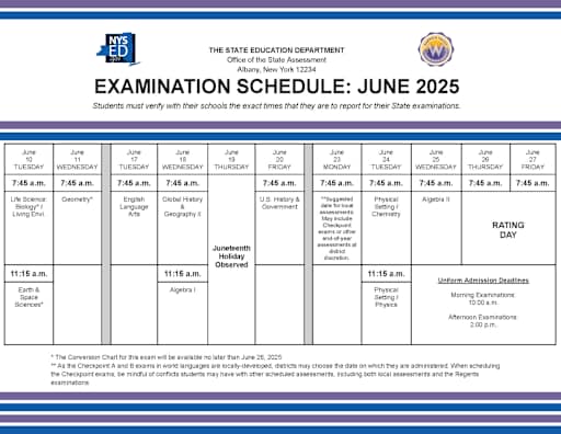 exams timetable warwick