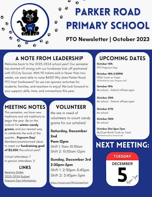 primary school information