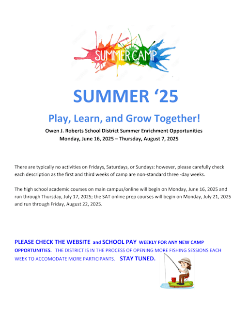 summer camp description