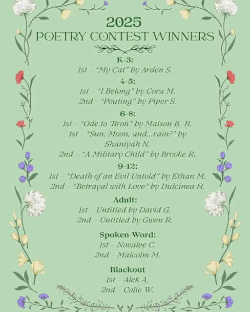 Spoken Word Poetry Competition