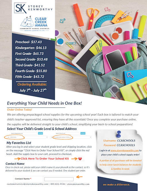 school resources order