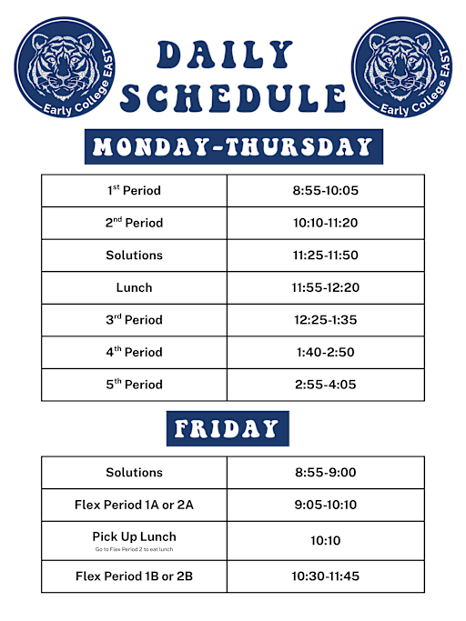 high school session dates