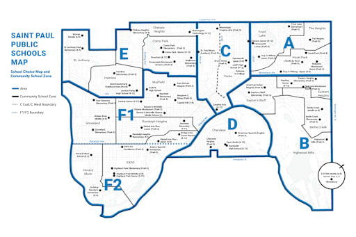 Minnesota School District Boundary Map New Boundaries Start To Take