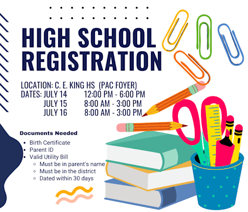 school registration certificate