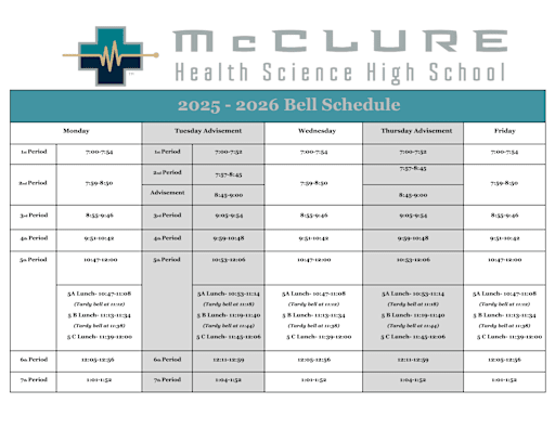 mcc high school schedule
