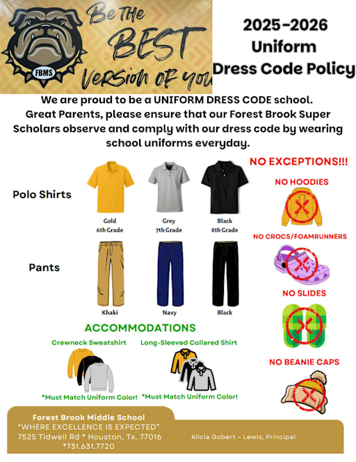 uniform dress code policy