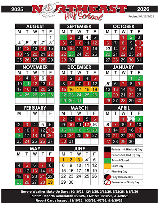 markham elementary school calendar