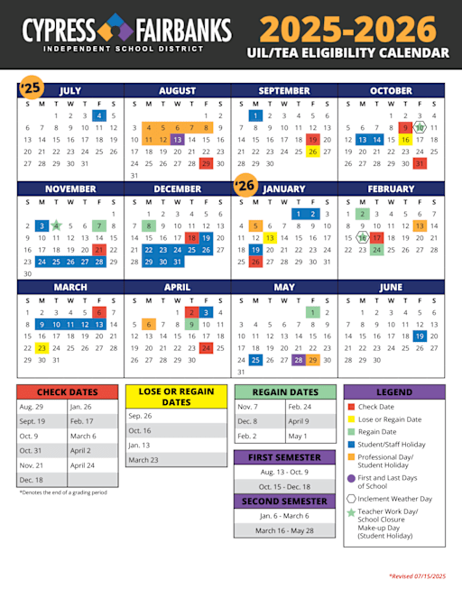 triton uas calendar
