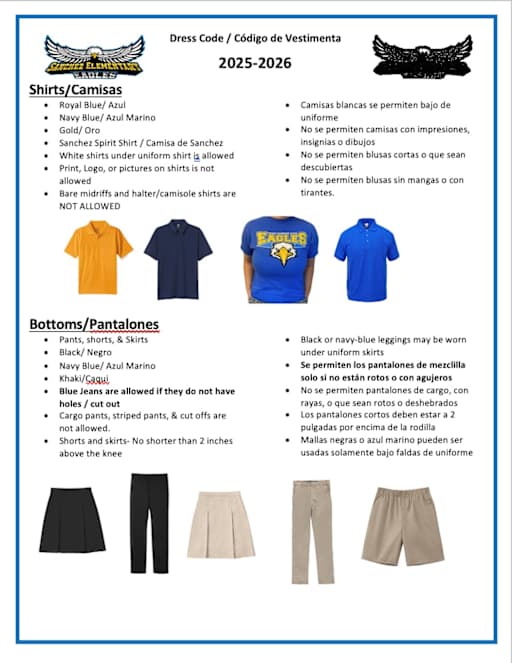 elementary teacher dress code