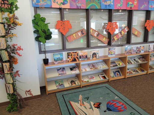 elementary school library decorating ideas