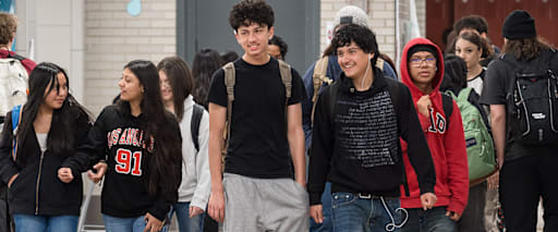 high schoolers support